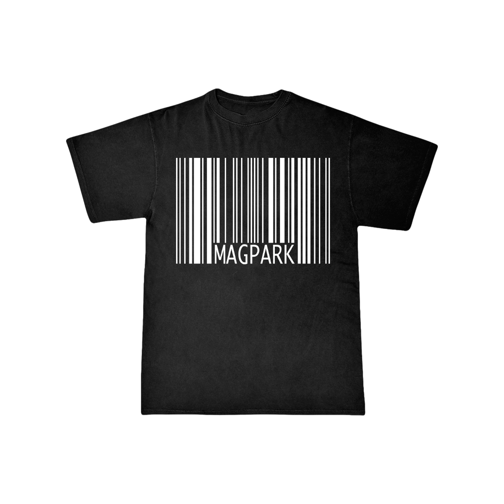 Barcode Tee (Black) – Magnolia Park