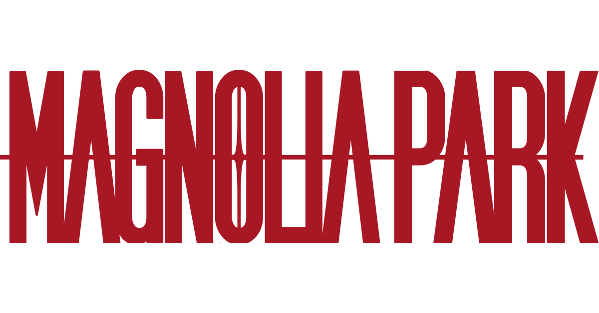 Magnolia Park Logo The Magnolia Park Tour '22 Tee (Grey/Red)