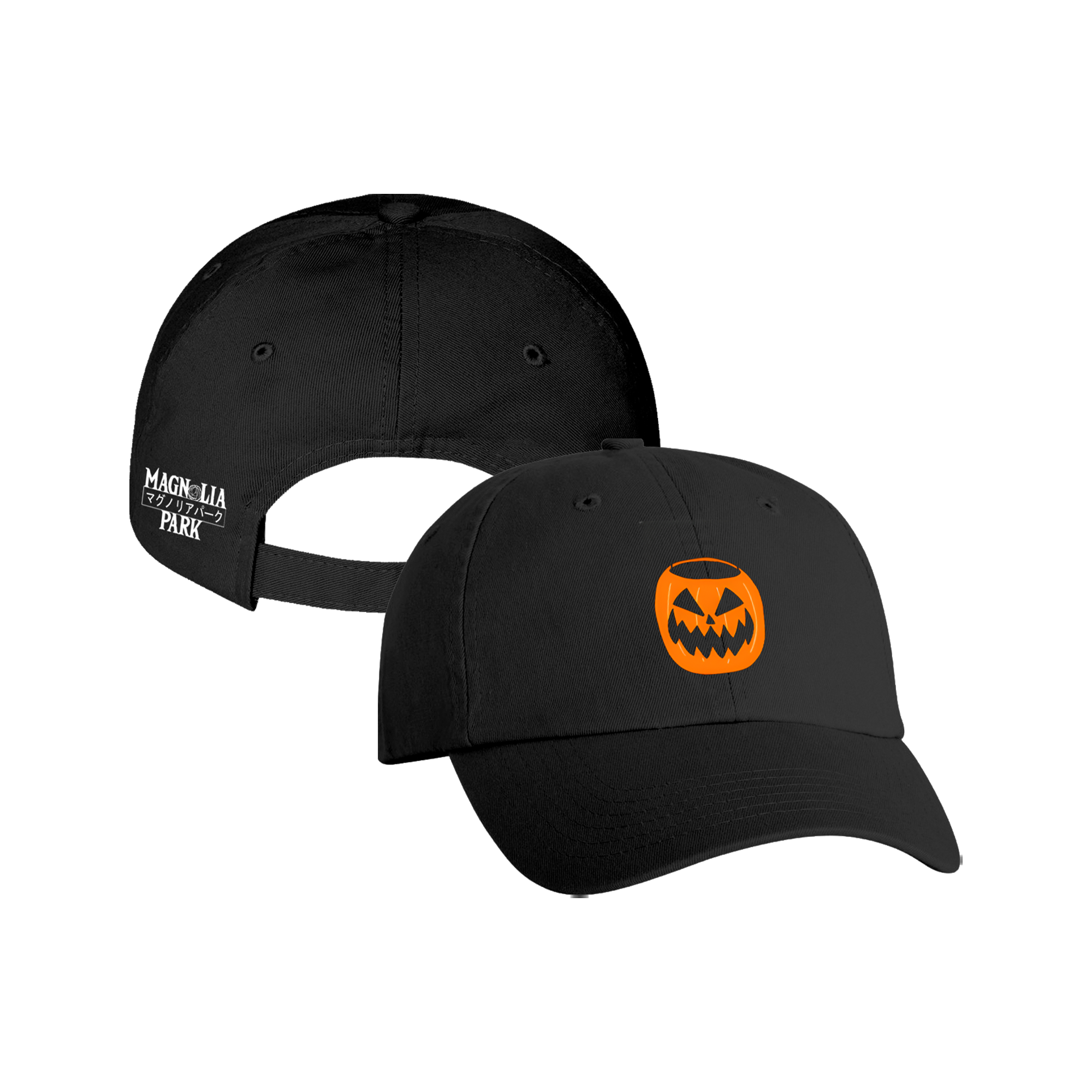 Pumpkin Dad Hat (Black) – Magnolia Park